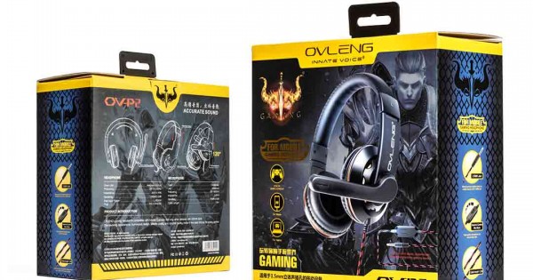 سماعة راس سلك Ovleng OV-P2